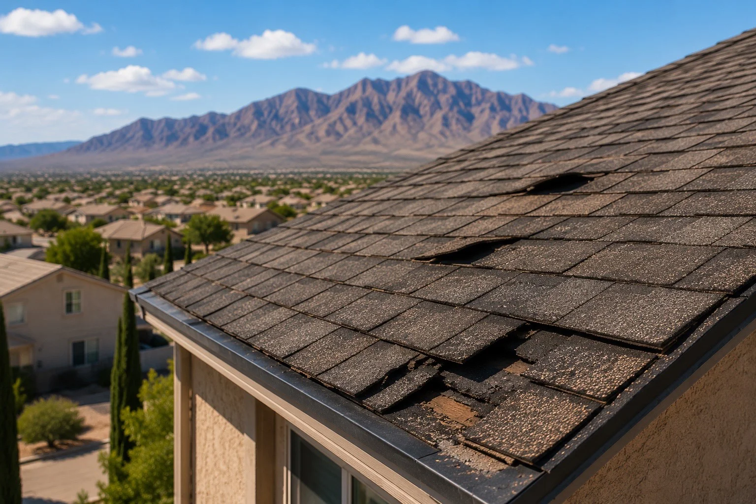 Wind Damage to Roofs in El Paso | Mighty Dog Roofing